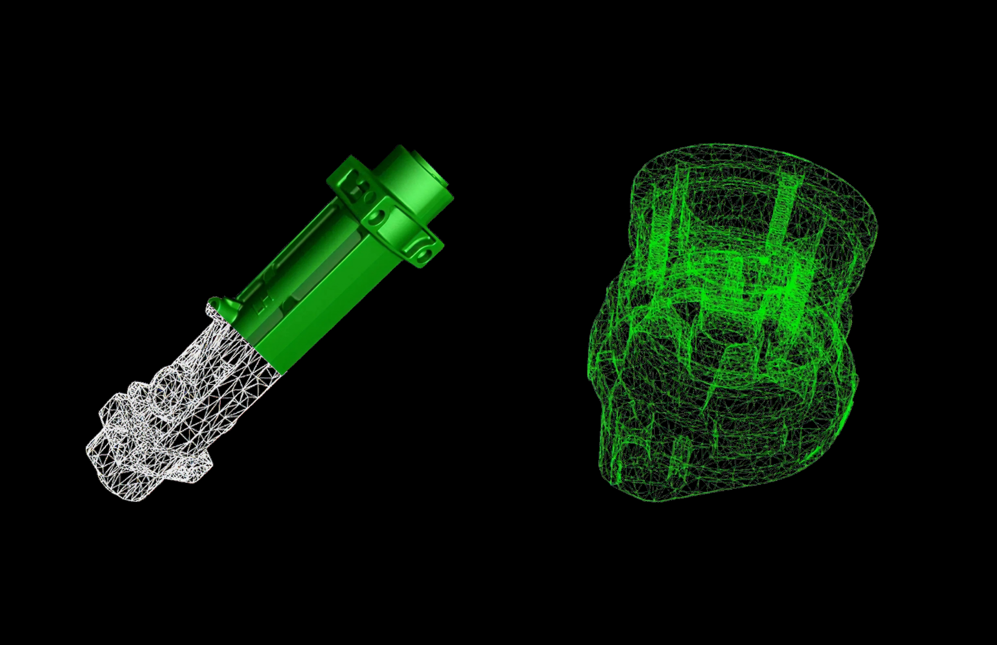 Enhancing 3D X-ray Accuracy with Surface Triangulation